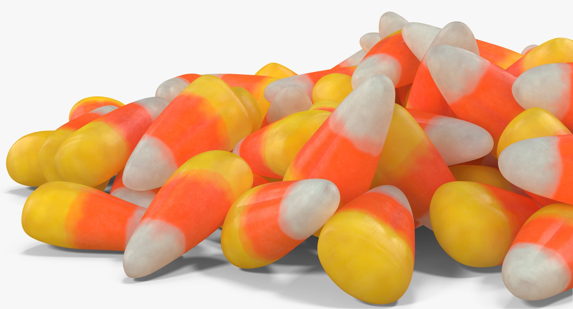 Candy corn 3 3D model - TurboSquid 1332103