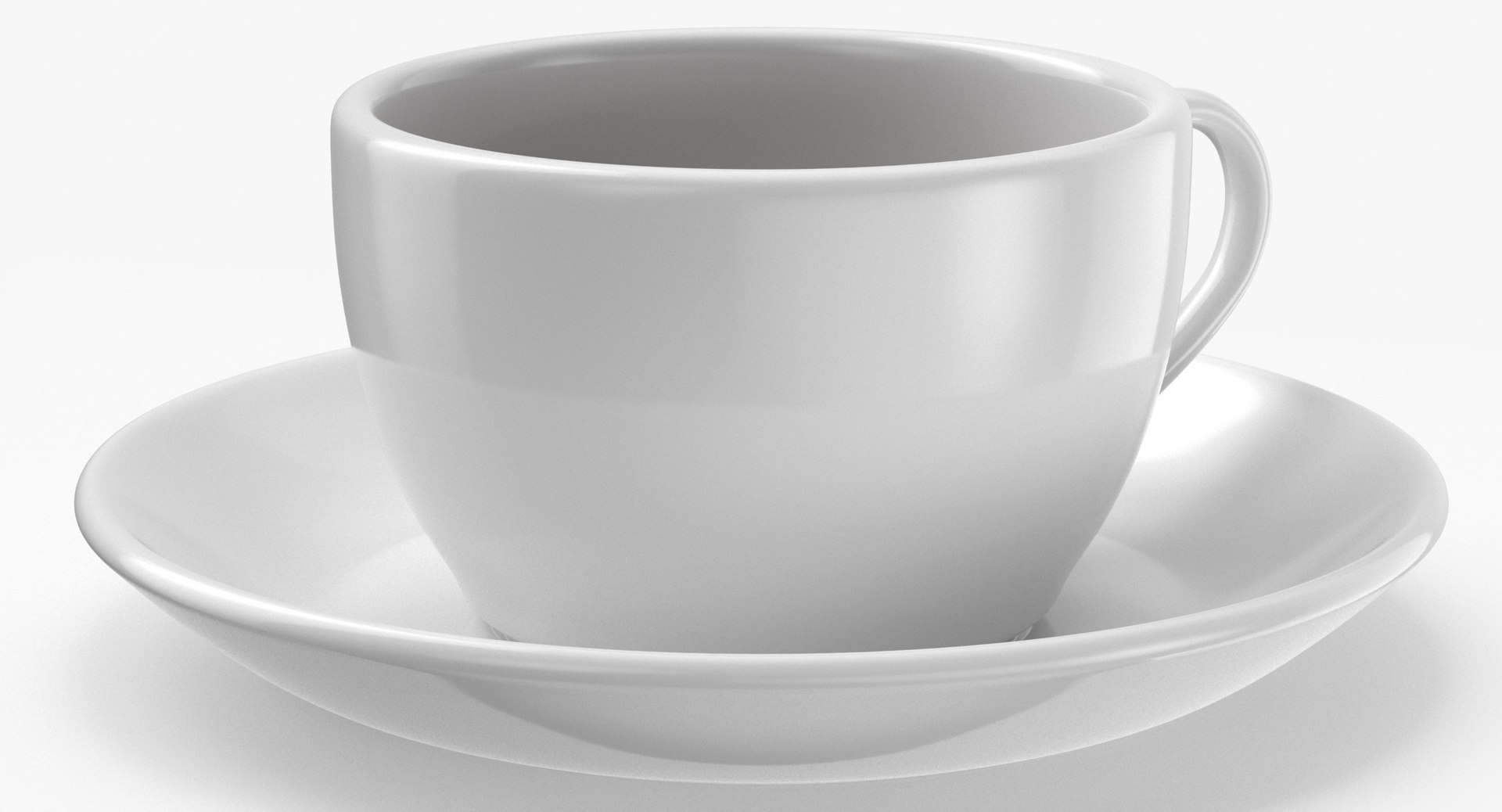 Prop Simple Filled Coffee Cup White Black And Red Model - TurboSquid ...