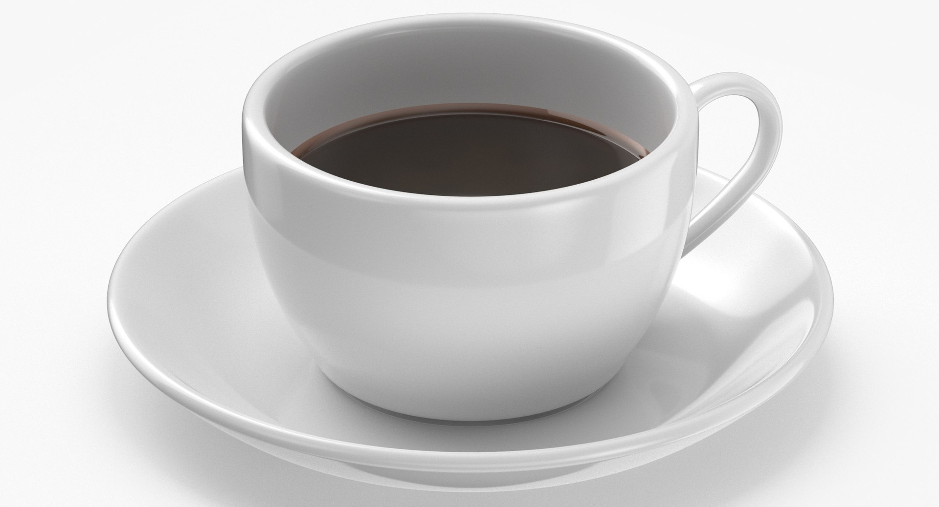 Prop Simple Filled Coffee Cup White Black And Red Model - TurboSquid ...