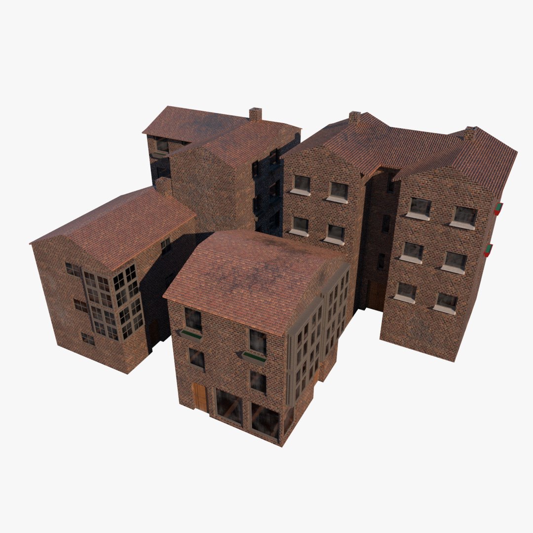 Free Buildings Low Poly 3D Model - TurboSquid 2135466