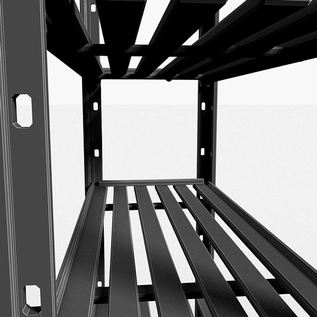 rack metal 3d model