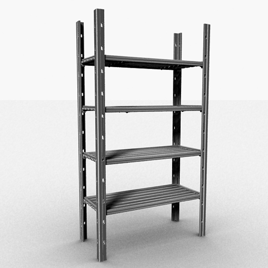 rack metal 3d model