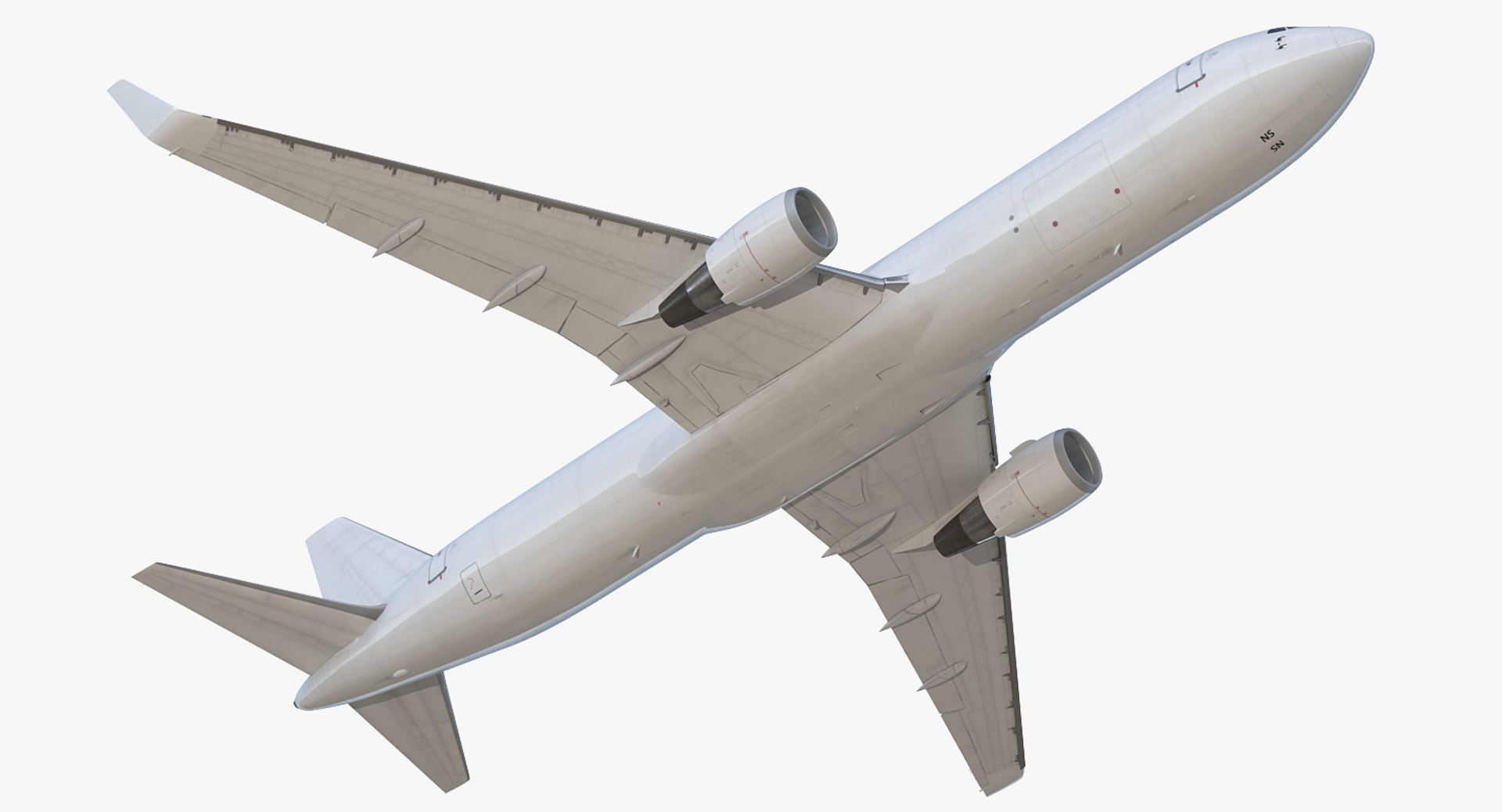 Boeing 767-300f generic model - TurboSquid 1236966