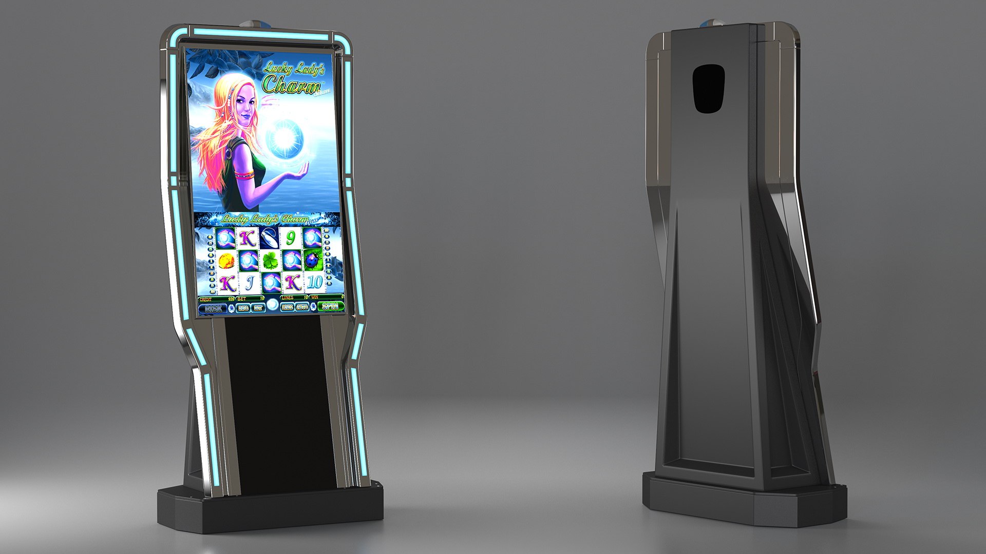 Casino Slot Machine Display 3D Model - TurboSquid 1463621