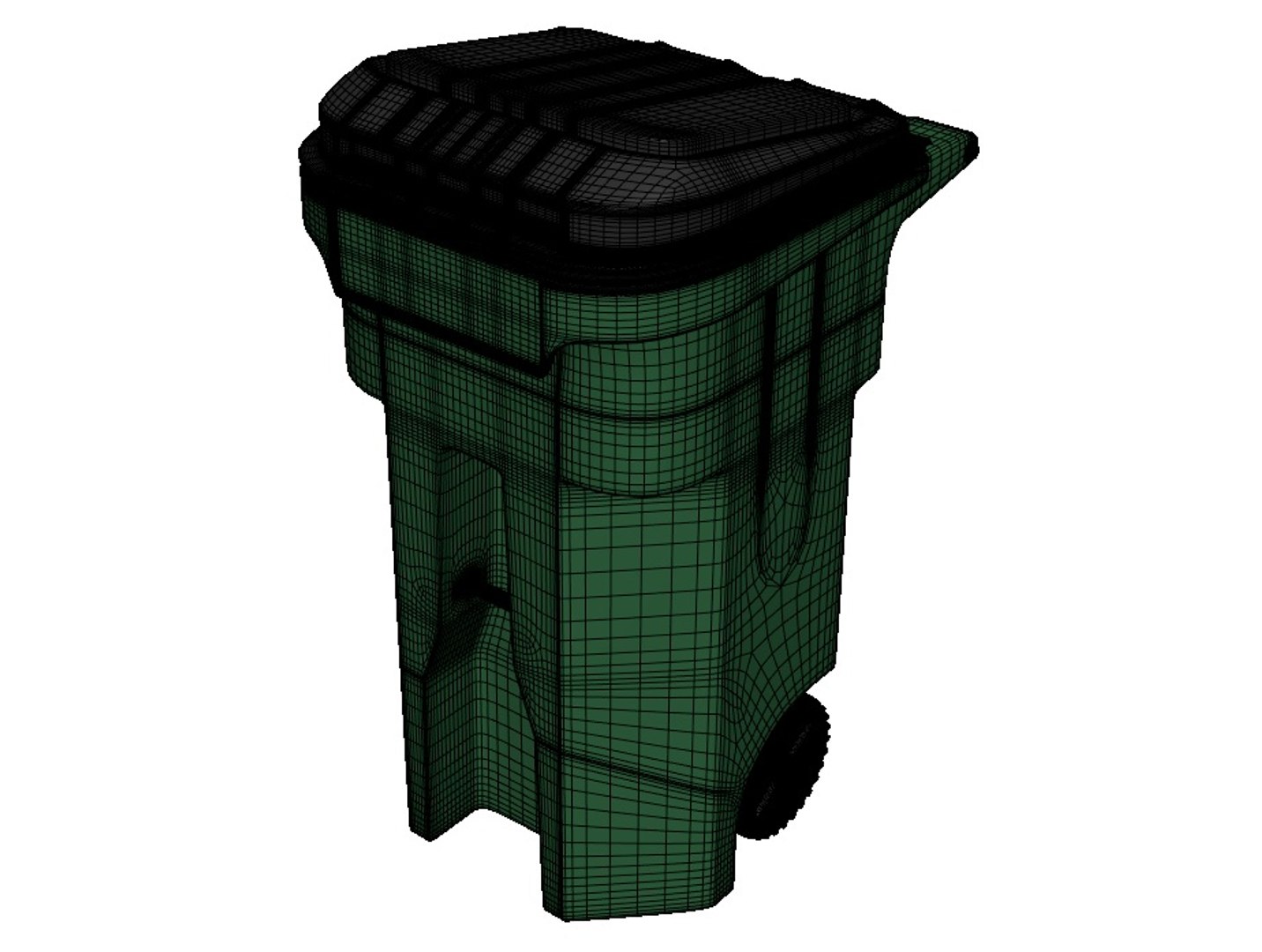 TRASH CONTAINER 3D Model - TurboSquid 1961870