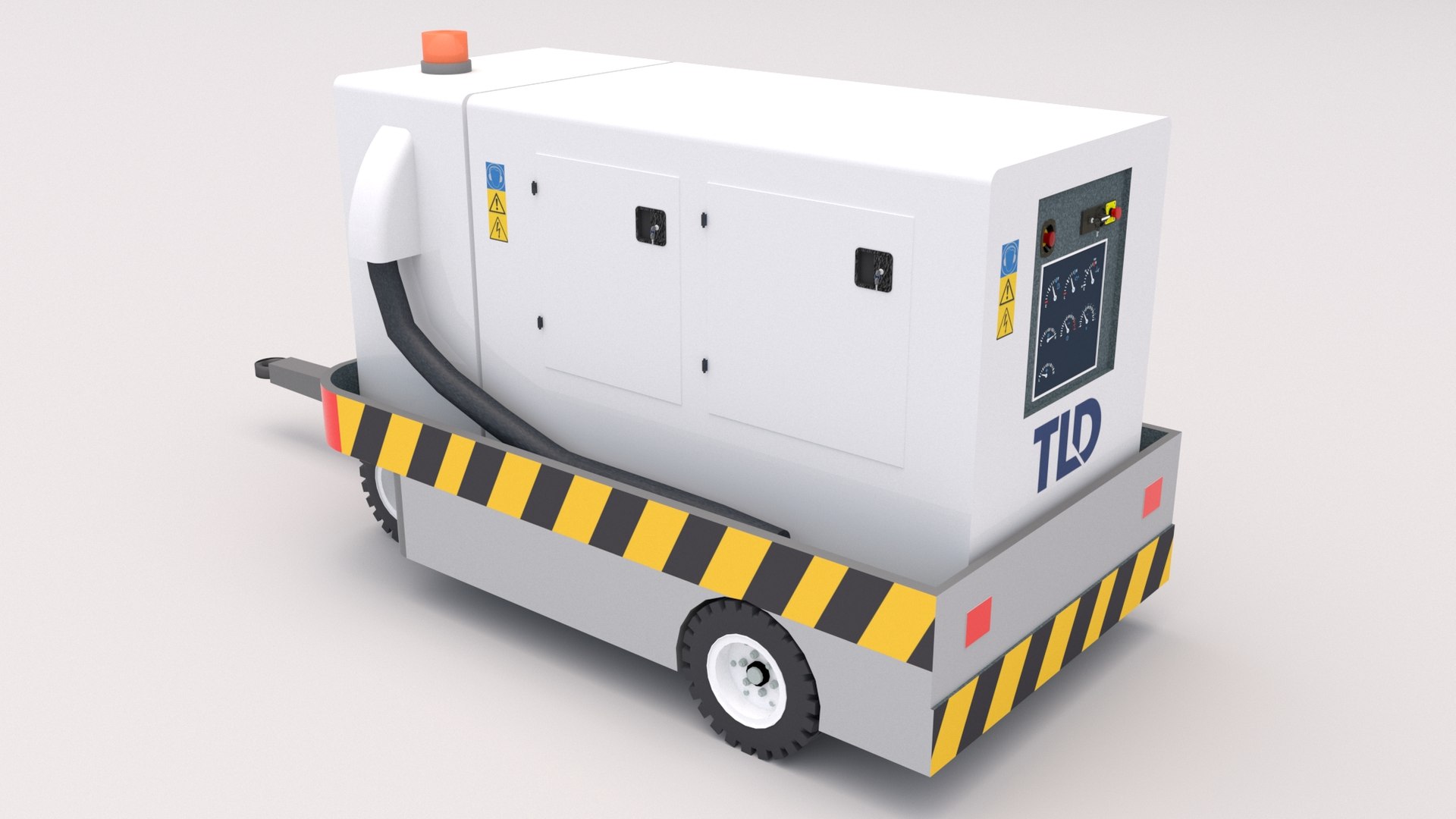 3D ground power unit model - TurboSquid 1523806
