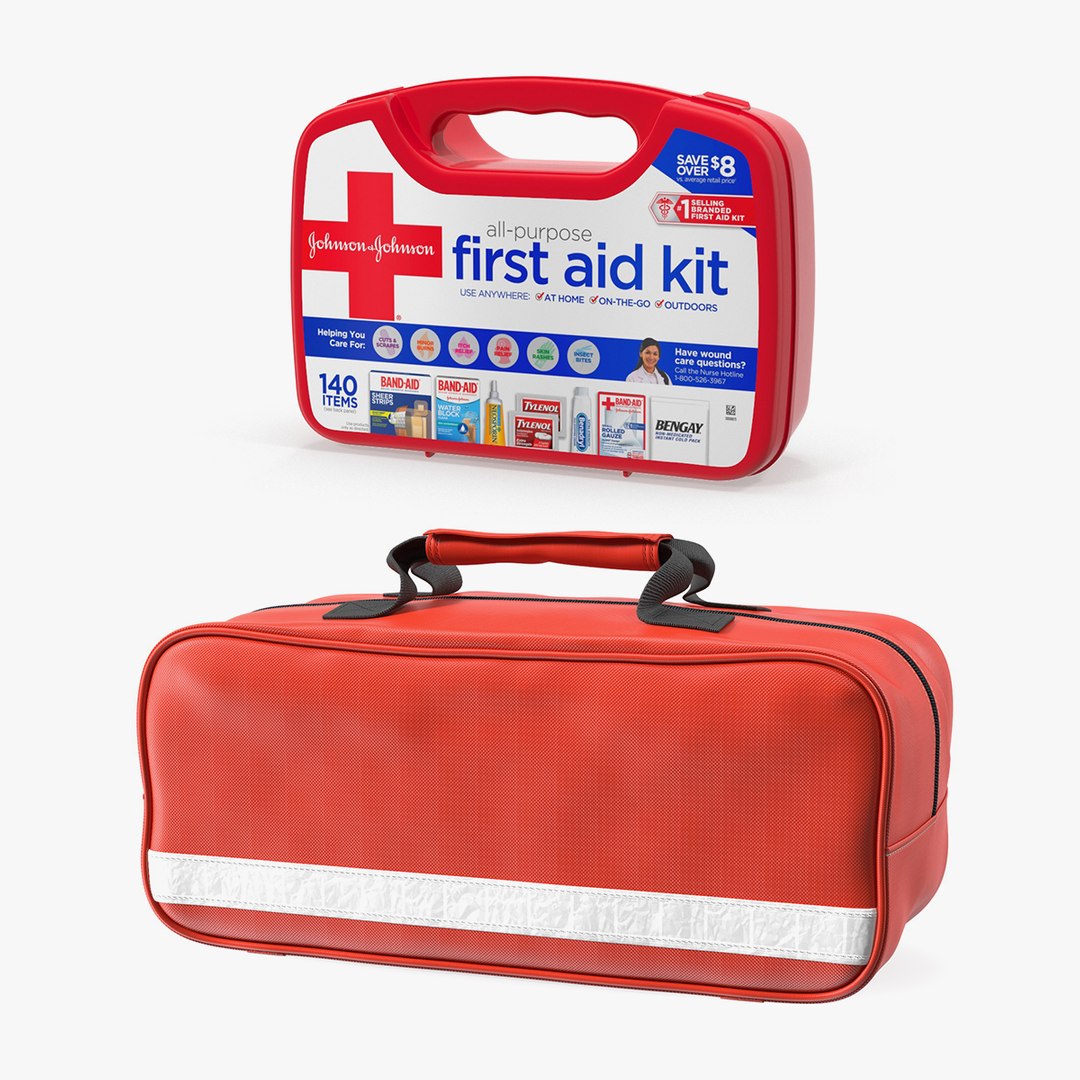 First Aid Kit Bags Collection3Dモデル - TurboSquid 1922389