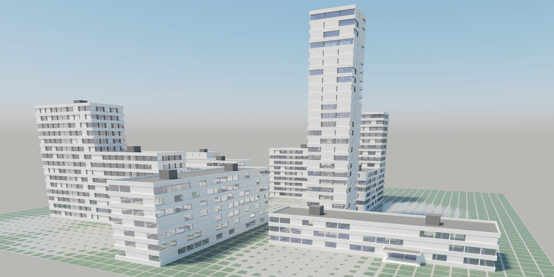 Modern Futuristic 3d Model