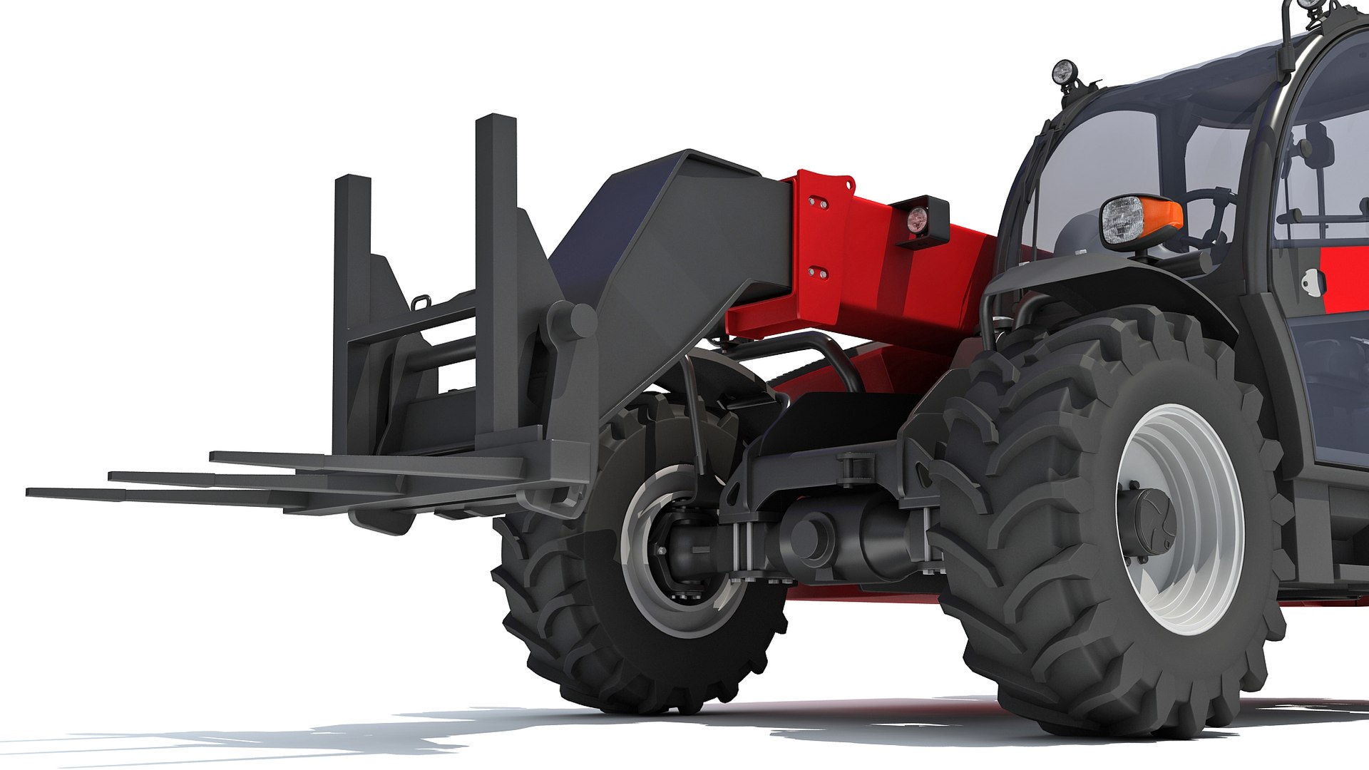 3D Telescopic Handler Model - TurboSquid 1690040