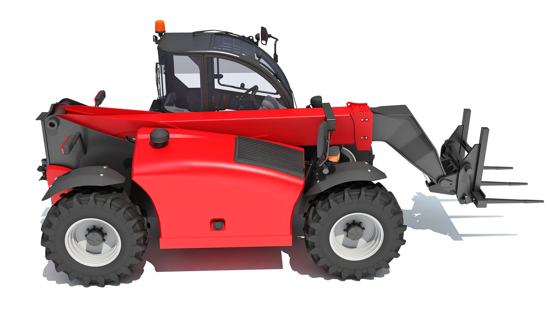 3D Telescopic Handler Model - TurboSquid 1690040