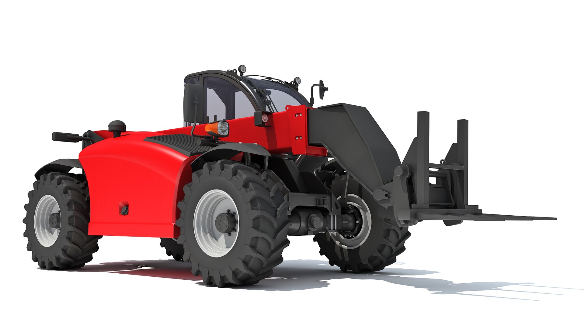 3D Telescopic Handler Model - TurboSquid 1690040