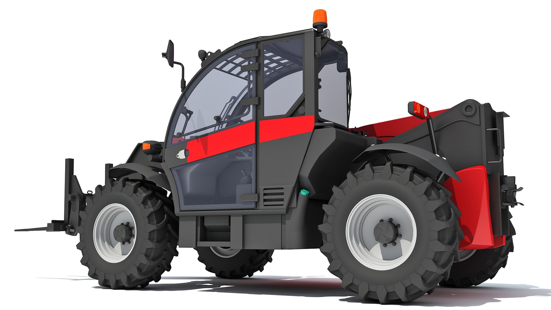 3D Telescopic Handler Model - TurboSquid 1690040