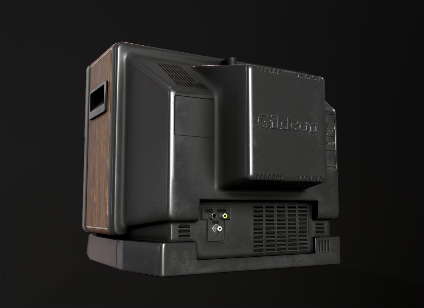 3D Retro TV - TurboSquid 2019047