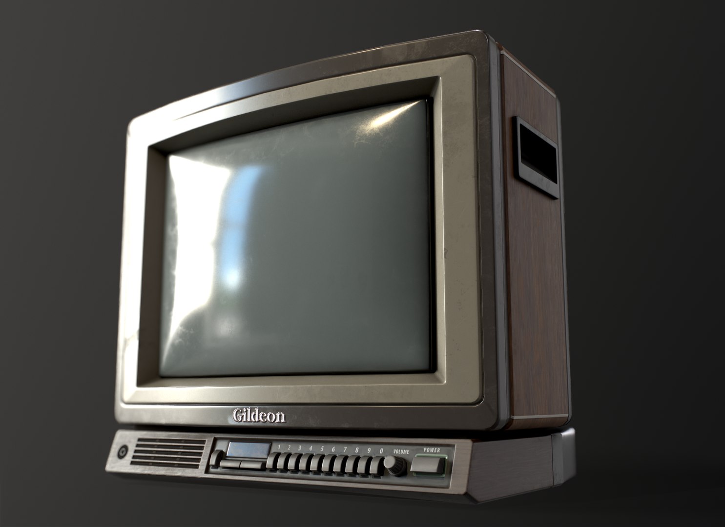 3D Retro TV - TurboSquid 2019047