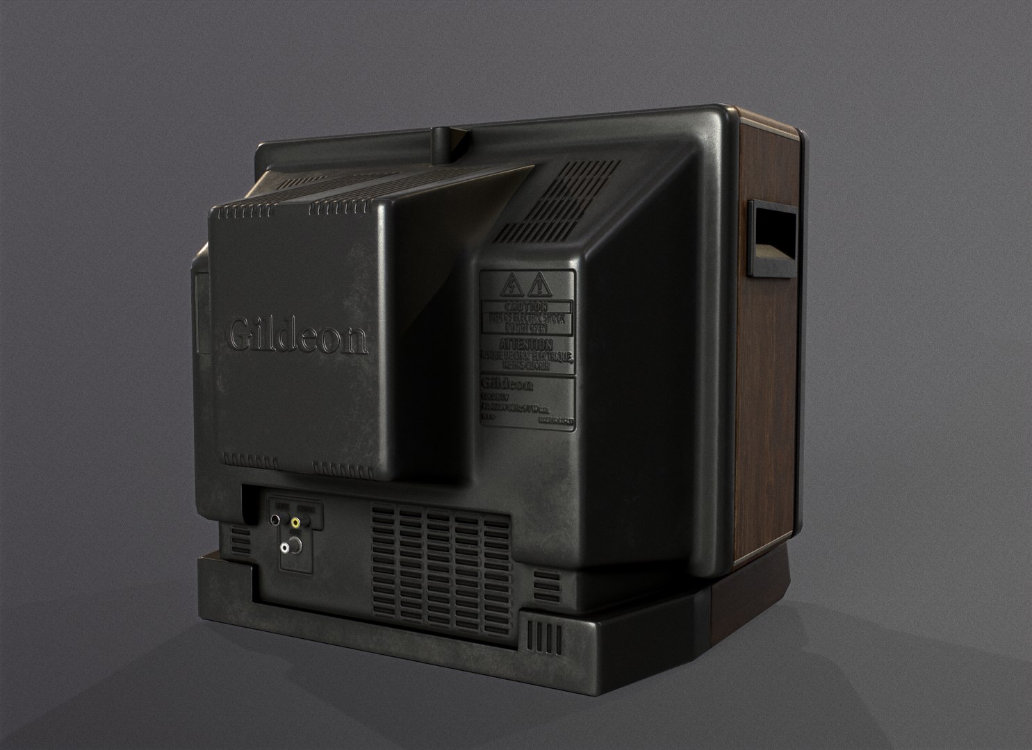 3D Retro TV - TurboSquid 2019047