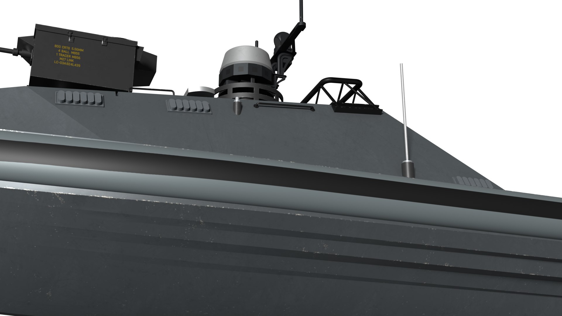 USV Unmanned Surface Vehicle Haegeom-5 3D - TurboSquid 2216582