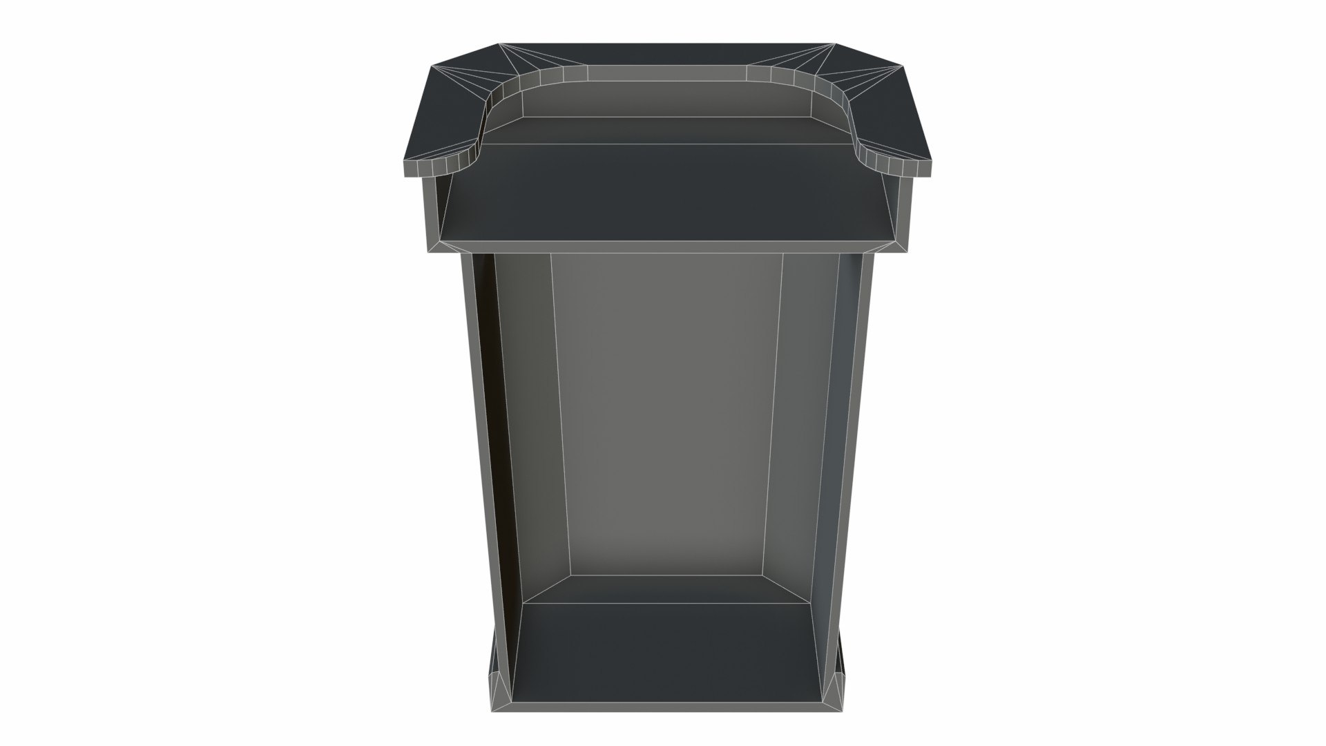 3D Podium Lectern Model - TurboSquid 1694122