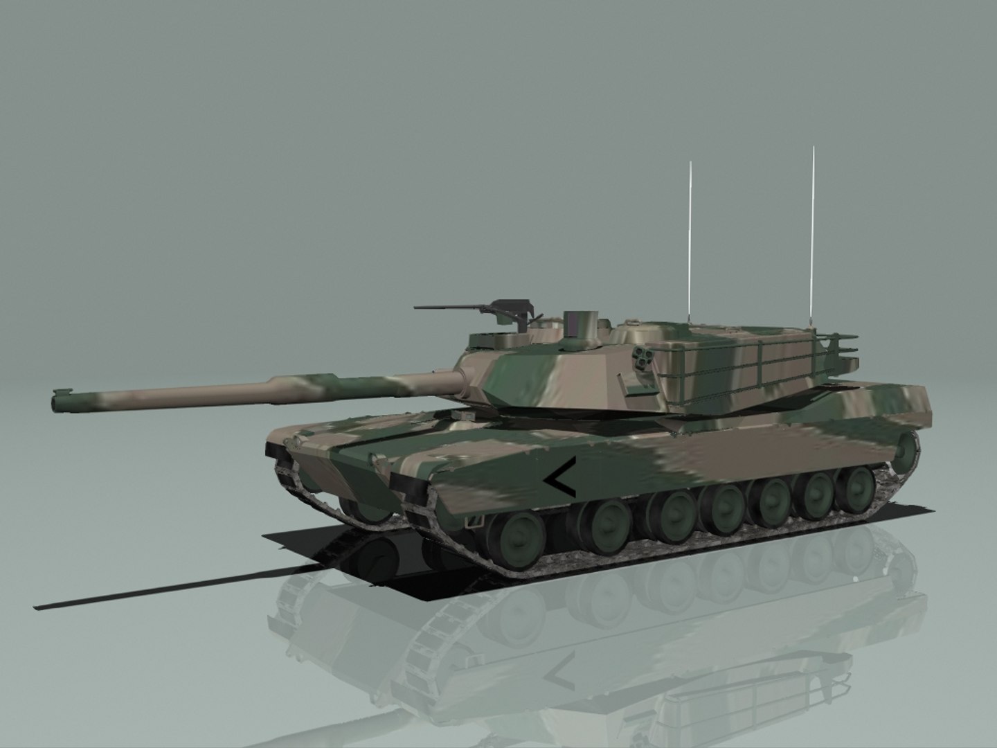 obj m1a2 abrams variant tank