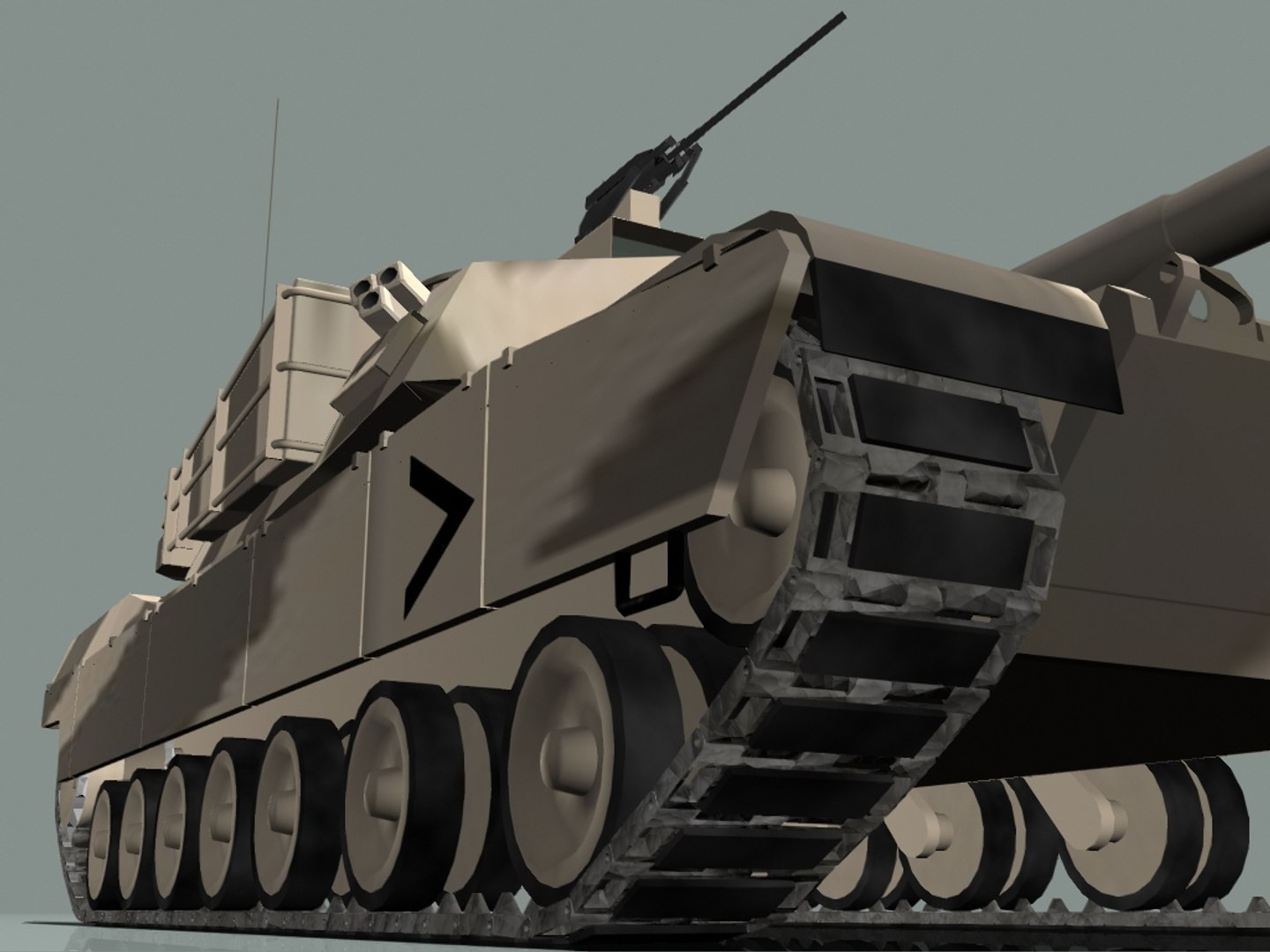 obj m1a2 abrams variant tank