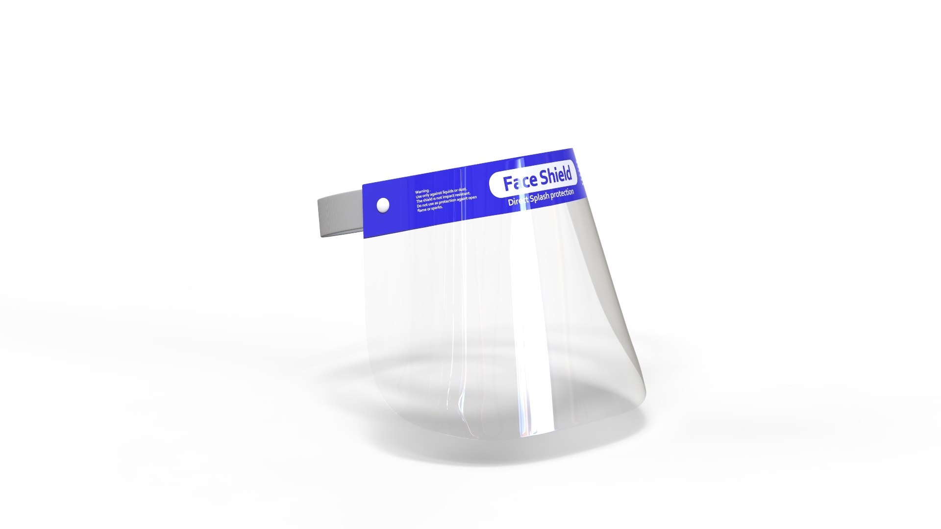 3D Face Shield Protection Surgical - TurboSquid 1554495