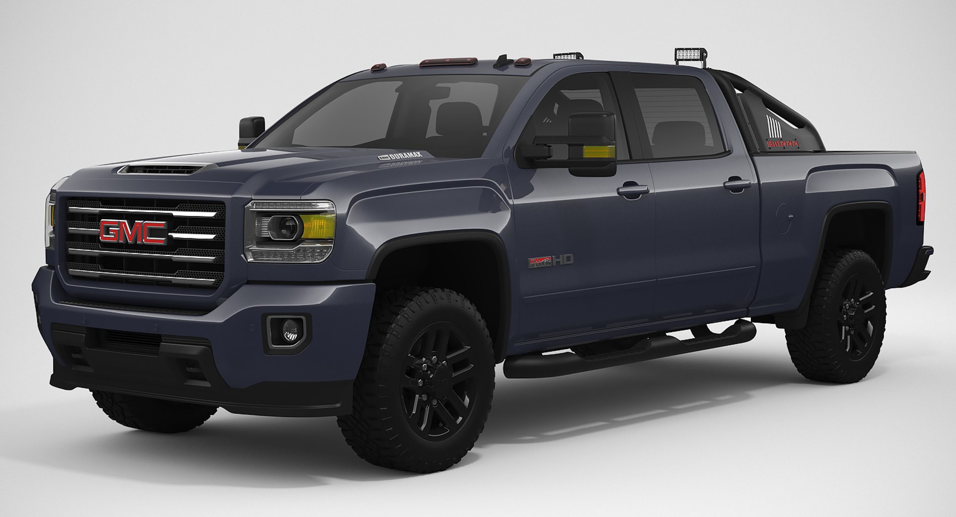 2018 Gmc Sierra 2500hd 3D Model - TurboSquid 1290028