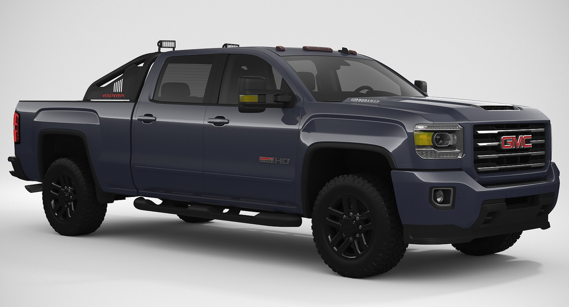 2018 Gmc Sierra 2500hd 3D Model - TurboSquid 1290028