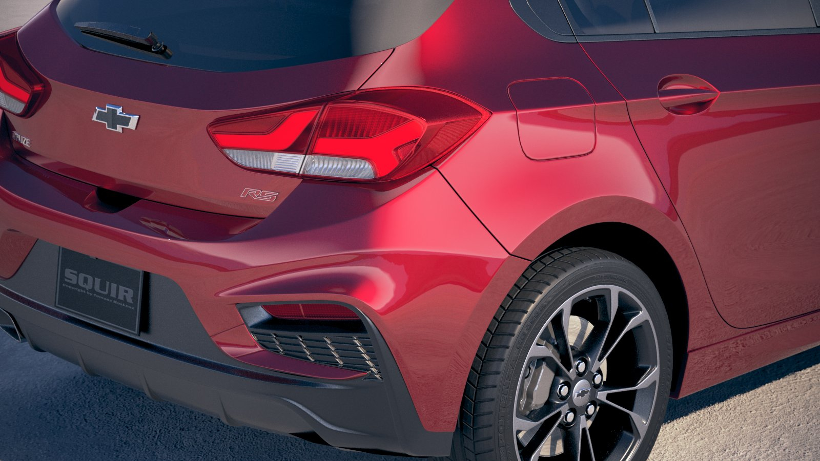 Chevrolet cruze 2019 3D - TurboSquid 1305493