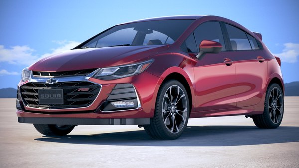 Chevrolet cruze 2019 3D - TurboSquid 1305493