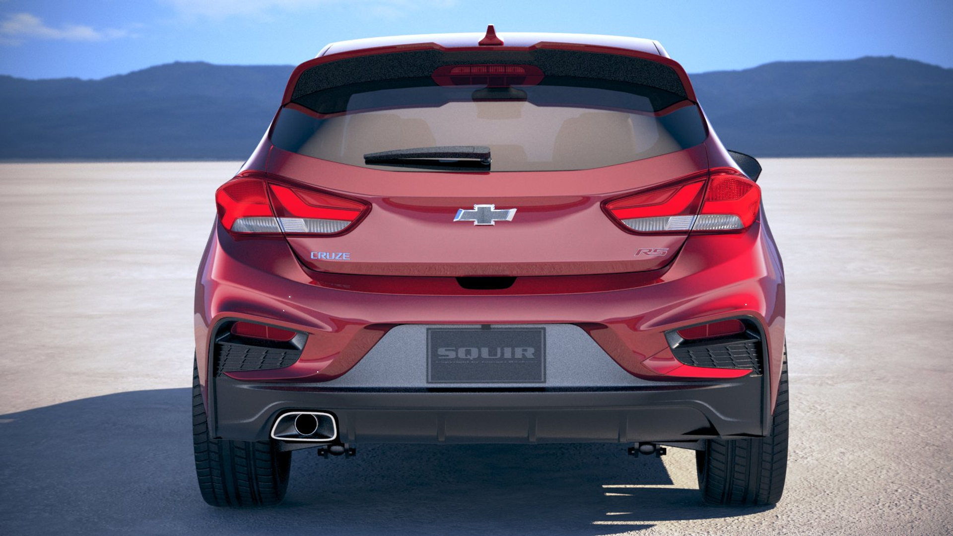 Chevrolet cruze 2019 3D - TurboSquid 1305493