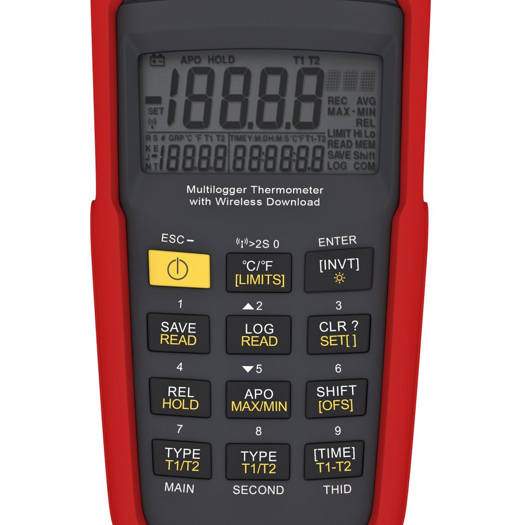3d digital thermometer amprobe tmd-55