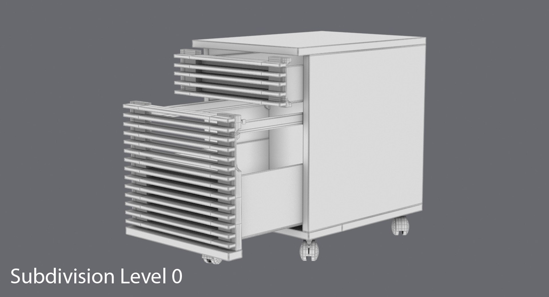 3D Modern-filing-cabinet Model - TurboSquid 1262311