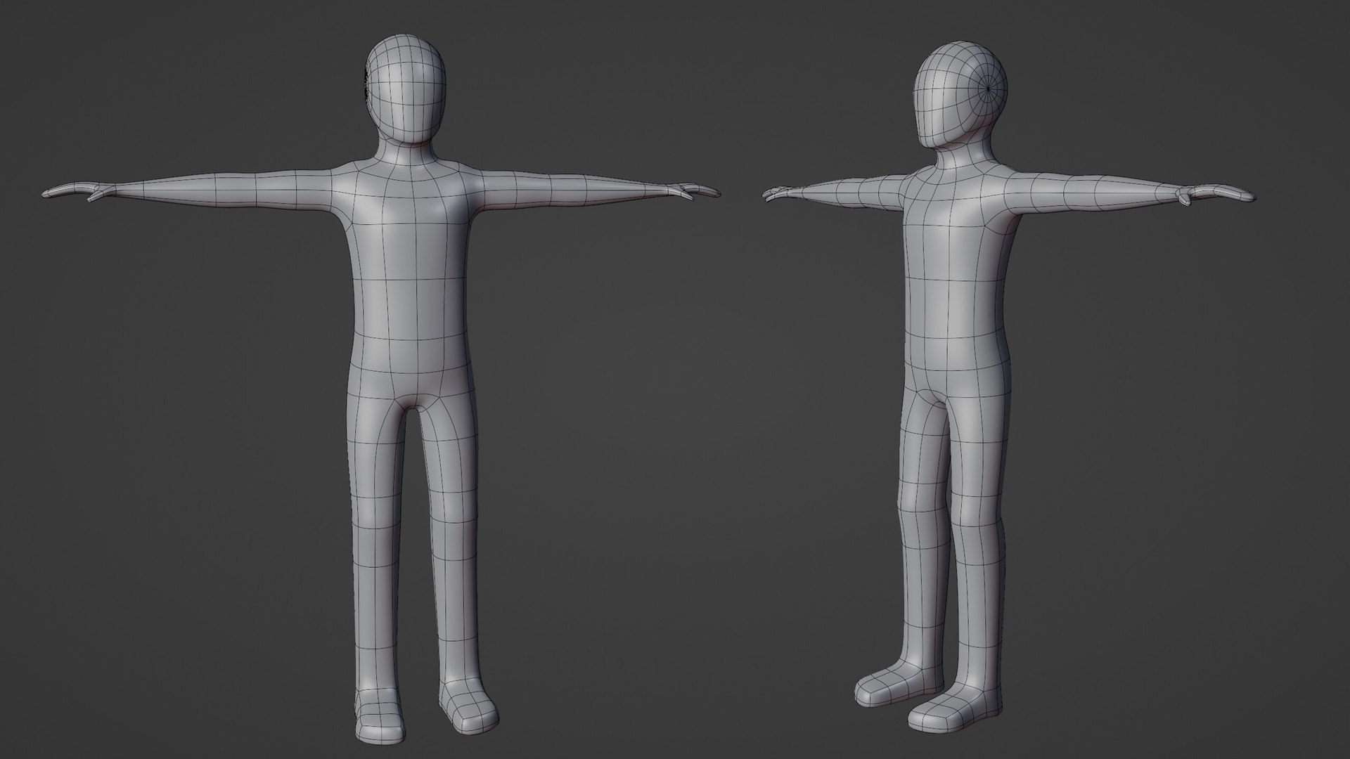 Basic Rigged 3d Character Blender 3D Model - TurboSquid 1870931