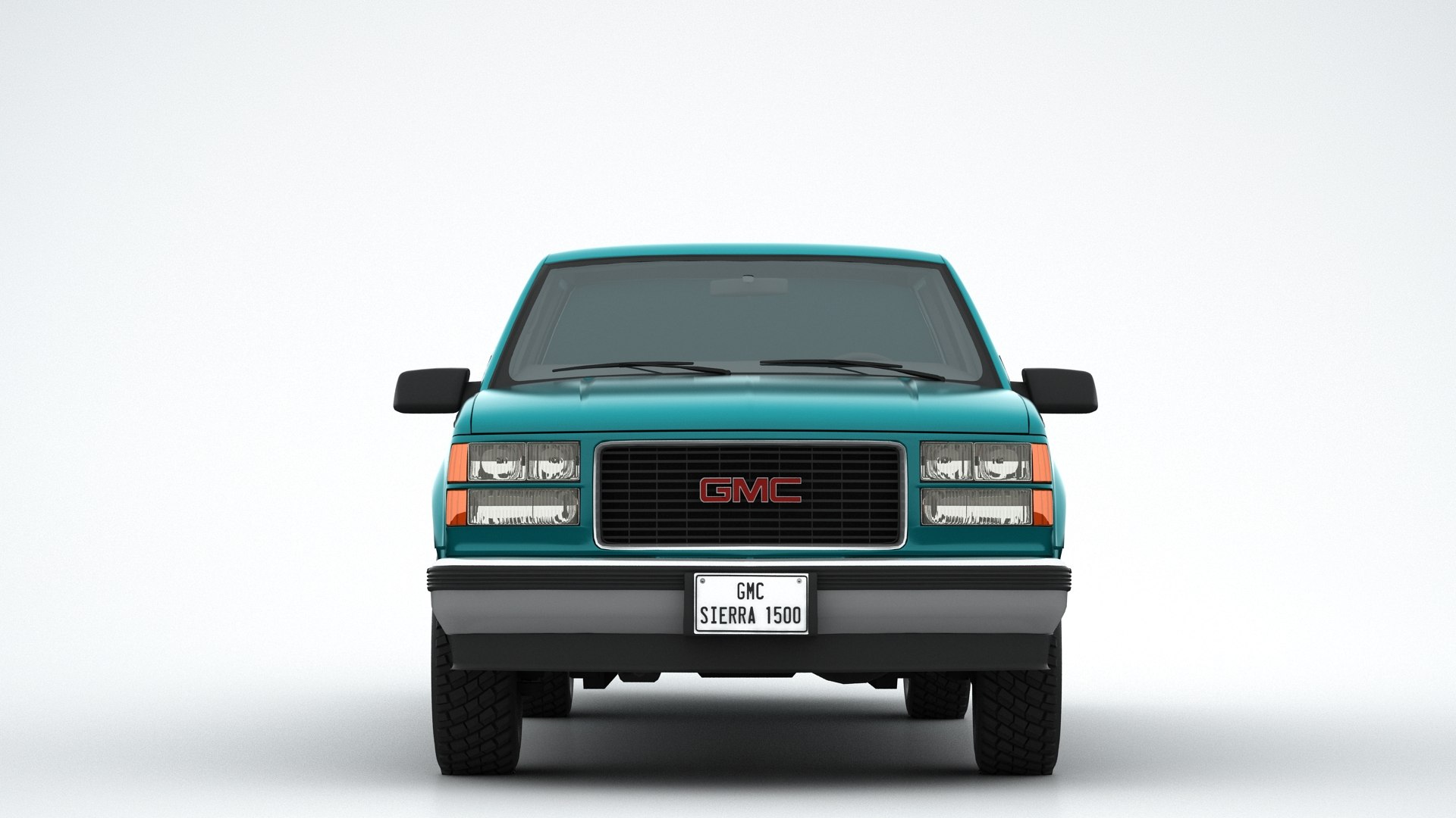 GMC Sierra 1500 1995 3D Model - TurboSquid 2190358