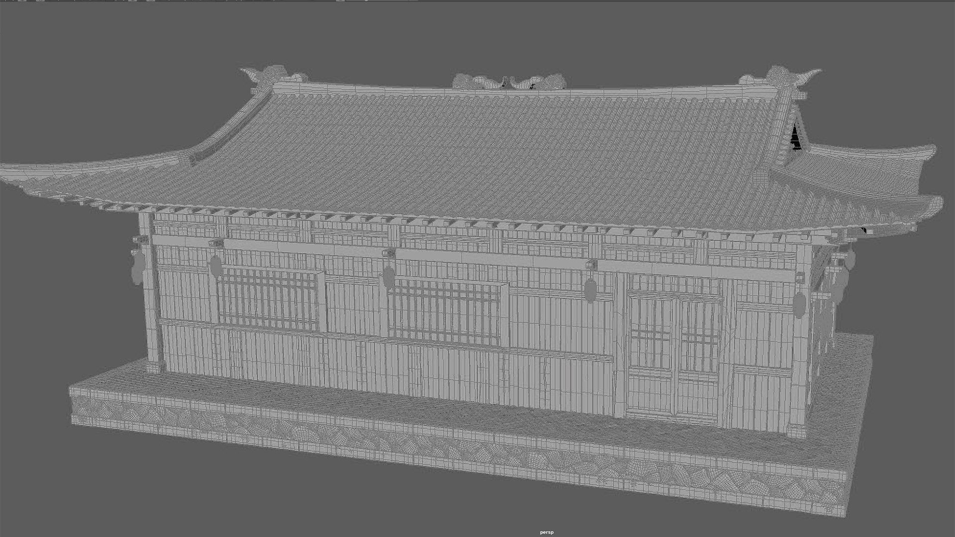 3D Ancient Architecture Model - TurboSquid 2053516