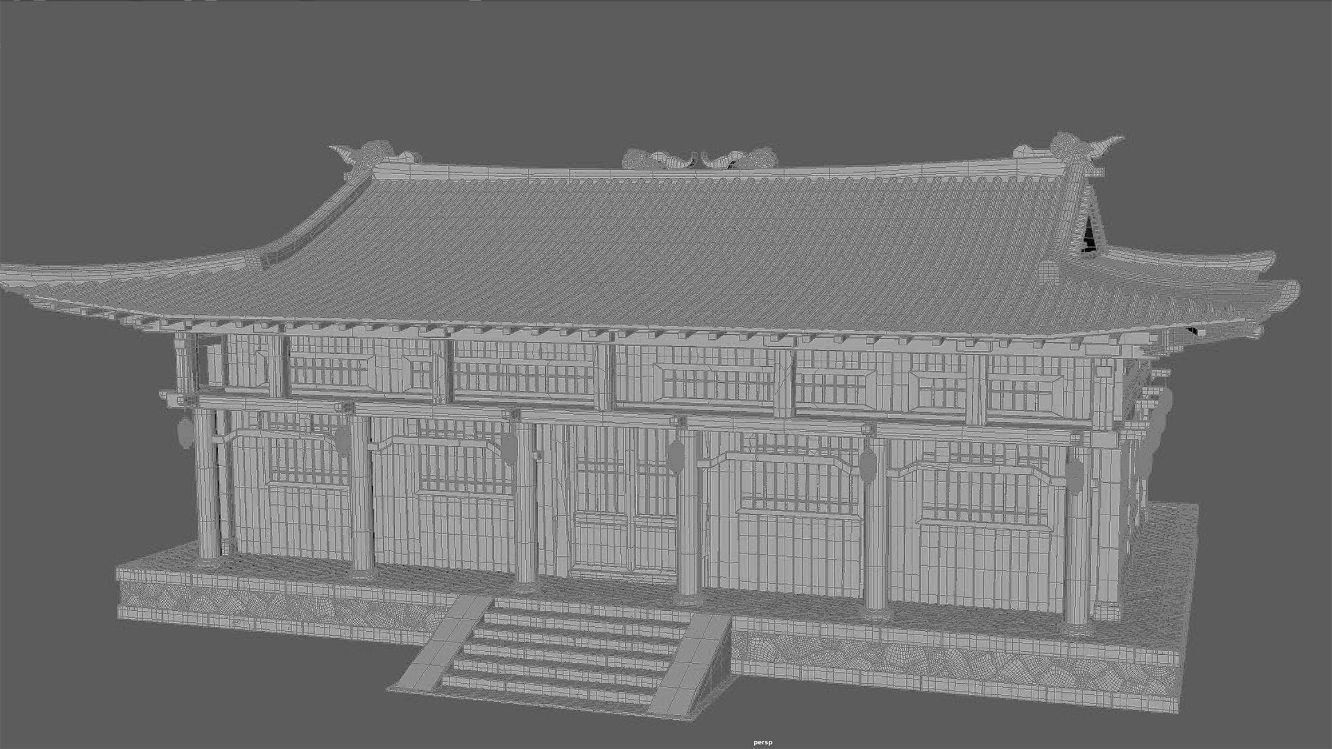 3D Ancient Architecture Model - TurboSquid 2053516