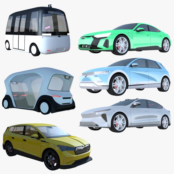 3D model Electric cars big collection - TurboSquid 1785941