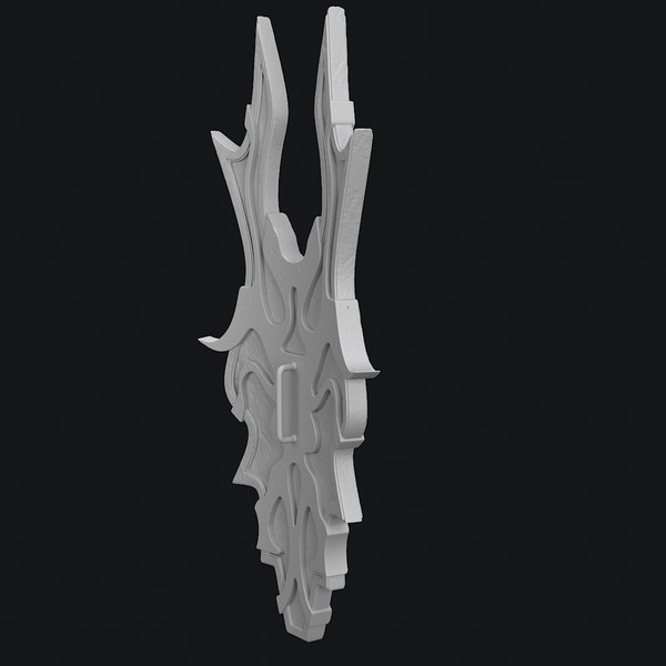 3D fantasy shield model - TurboSquid 1440425