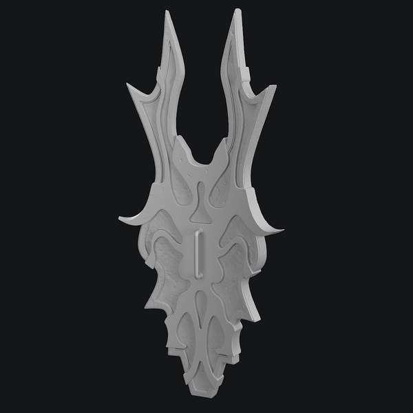 3D fantasy shield model - TurboSquid 1440425