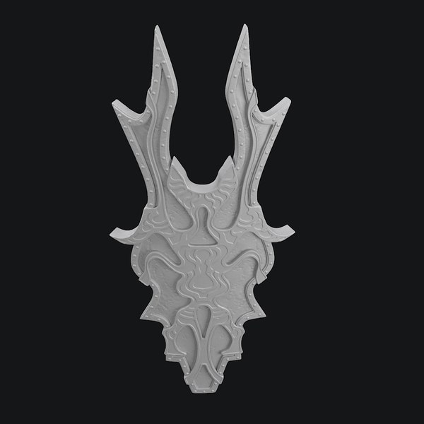 3D fantasy shield model - TurboSquid 1440425
