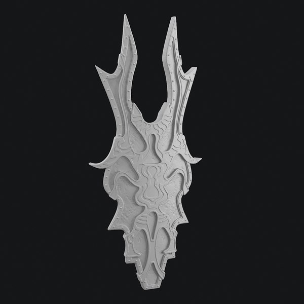 3D fantasy shield model - TurboSquid 1440425