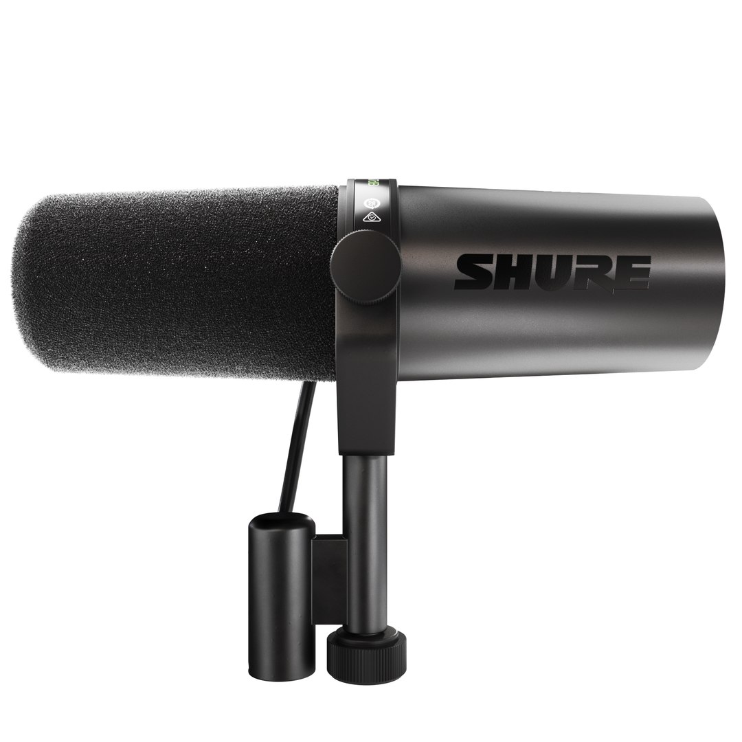 Shure SM7dB Condenser Microphone 3D Model - TurboSquid 2293597