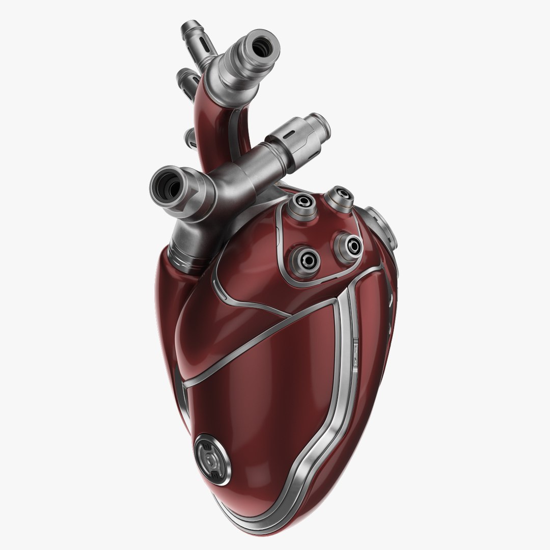 Cyber Heart 2 Organized 3D - TurboSquid 1549556