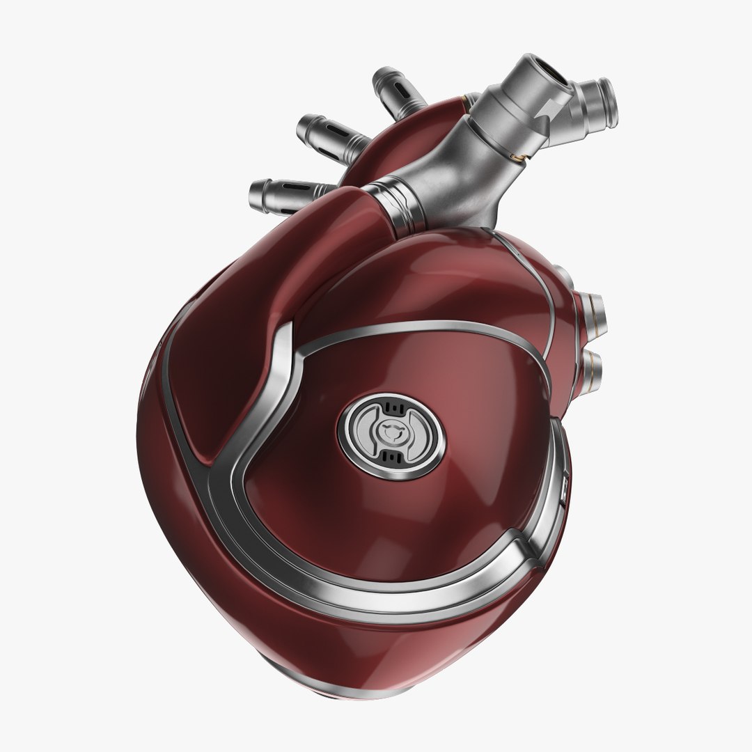 Cyber Heart 2 Organized 3D - TurboSquid 1549556