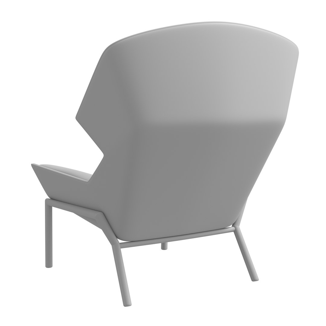 Clarissa Armchair 3D Model - TurboSquid 2244210