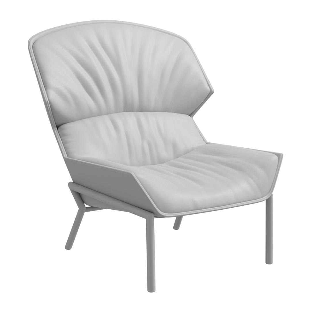 Clarissa Armchair 3D Model - TurboSquid 2244210