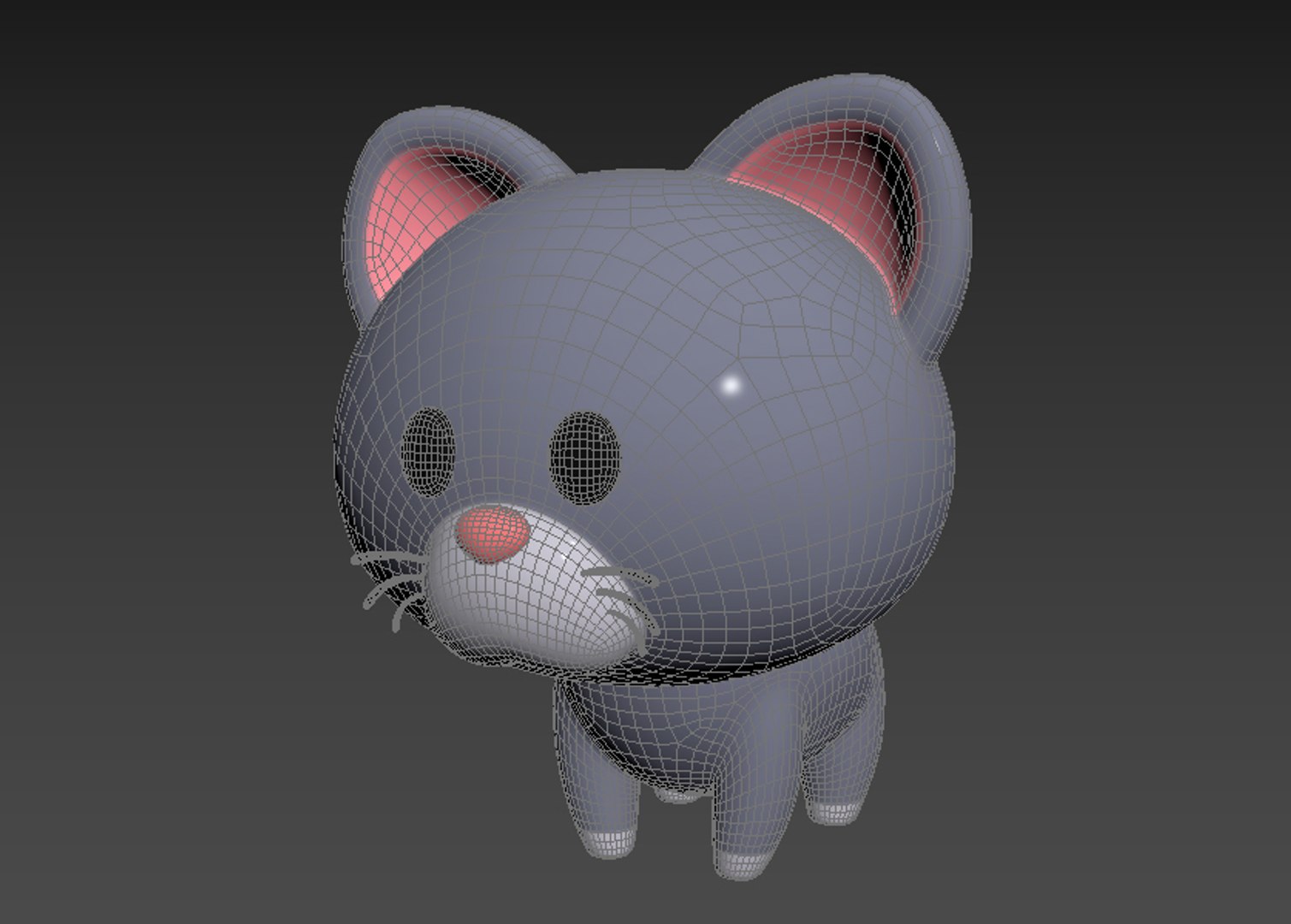 Cat Character 3D Model - TurboSquid 1645694