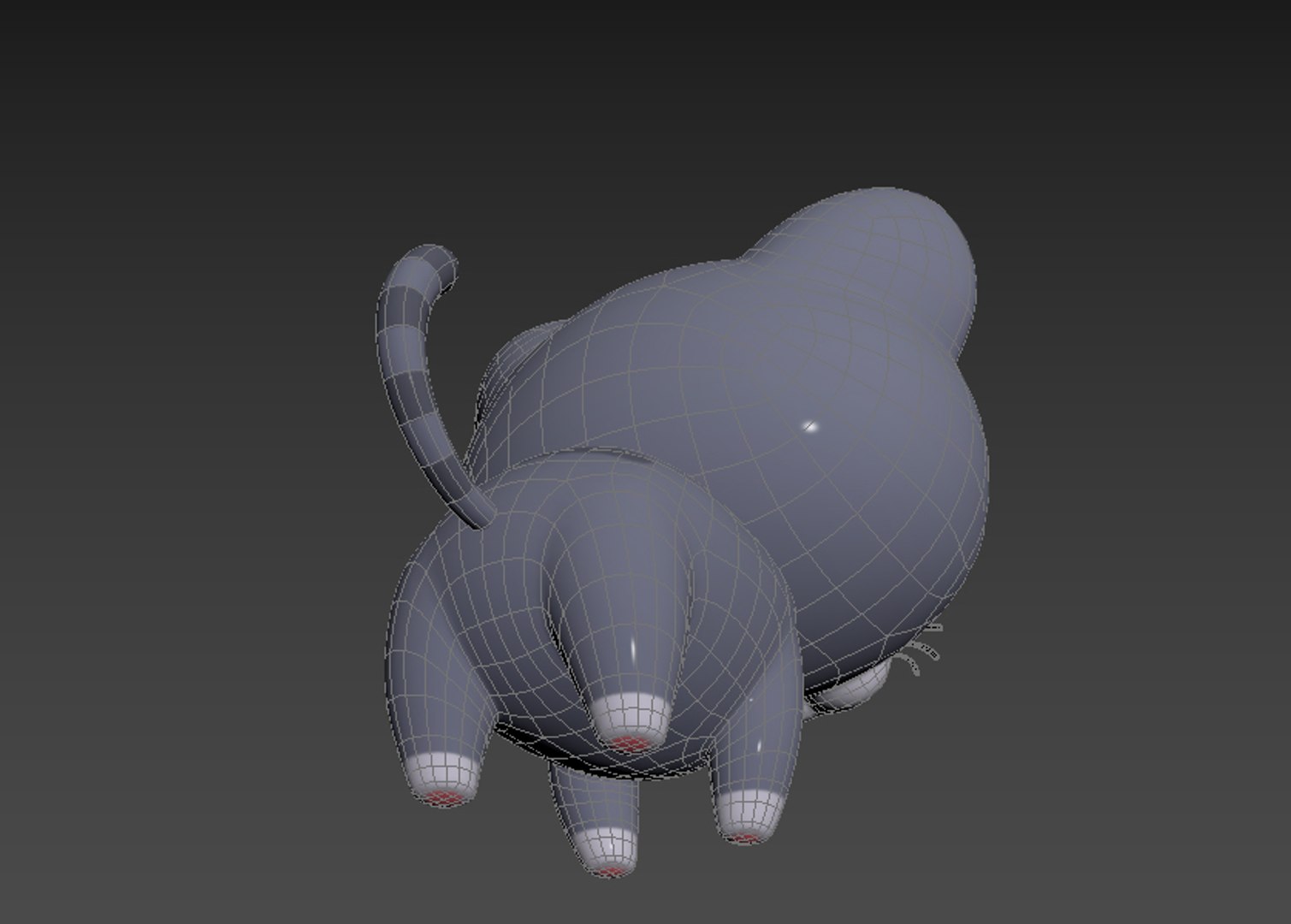 Cat Character 3D Model - TurboSquid 1645694