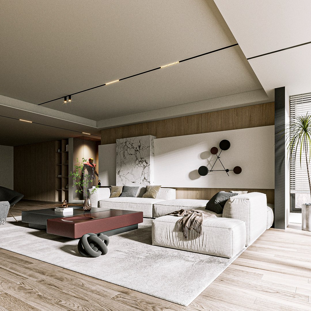 Best Living Room Design 09 For Blender 3D - TurboSquid 1980563