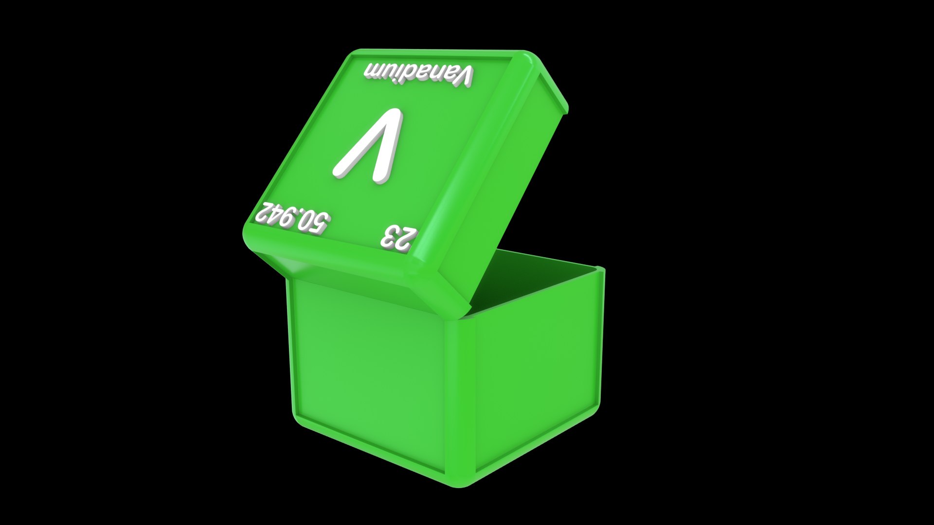 3D Periodic table of the elements - TurboSquid 2132423