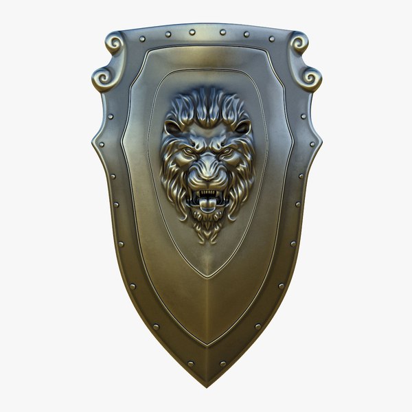 3D model kite shield steel - TurboSquid 1197816